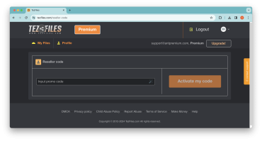 Tezfiles.com - Authorized File Hosts Reseller